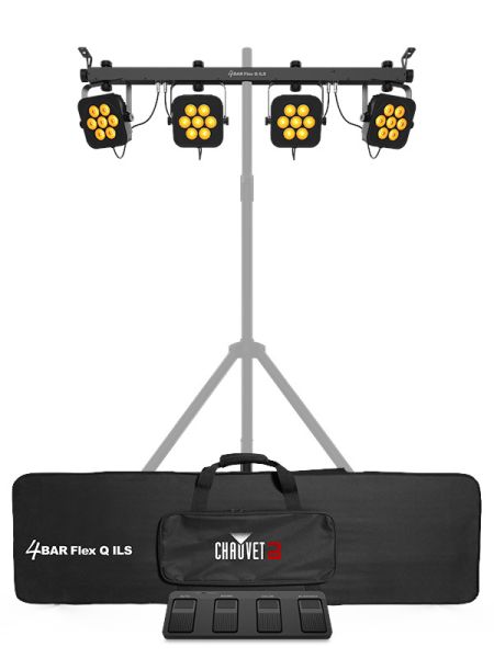 Chauvet 4Bar Flex Q ILS LED Par Bar Lighting System