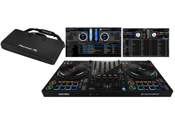 Pioneer DJ DDJ-FLX10 + DJC-FLX10 Bag Bundle