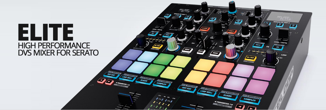 Reloop Elite Serato DJ Pro DVS Mixer 0% Interest free Finance